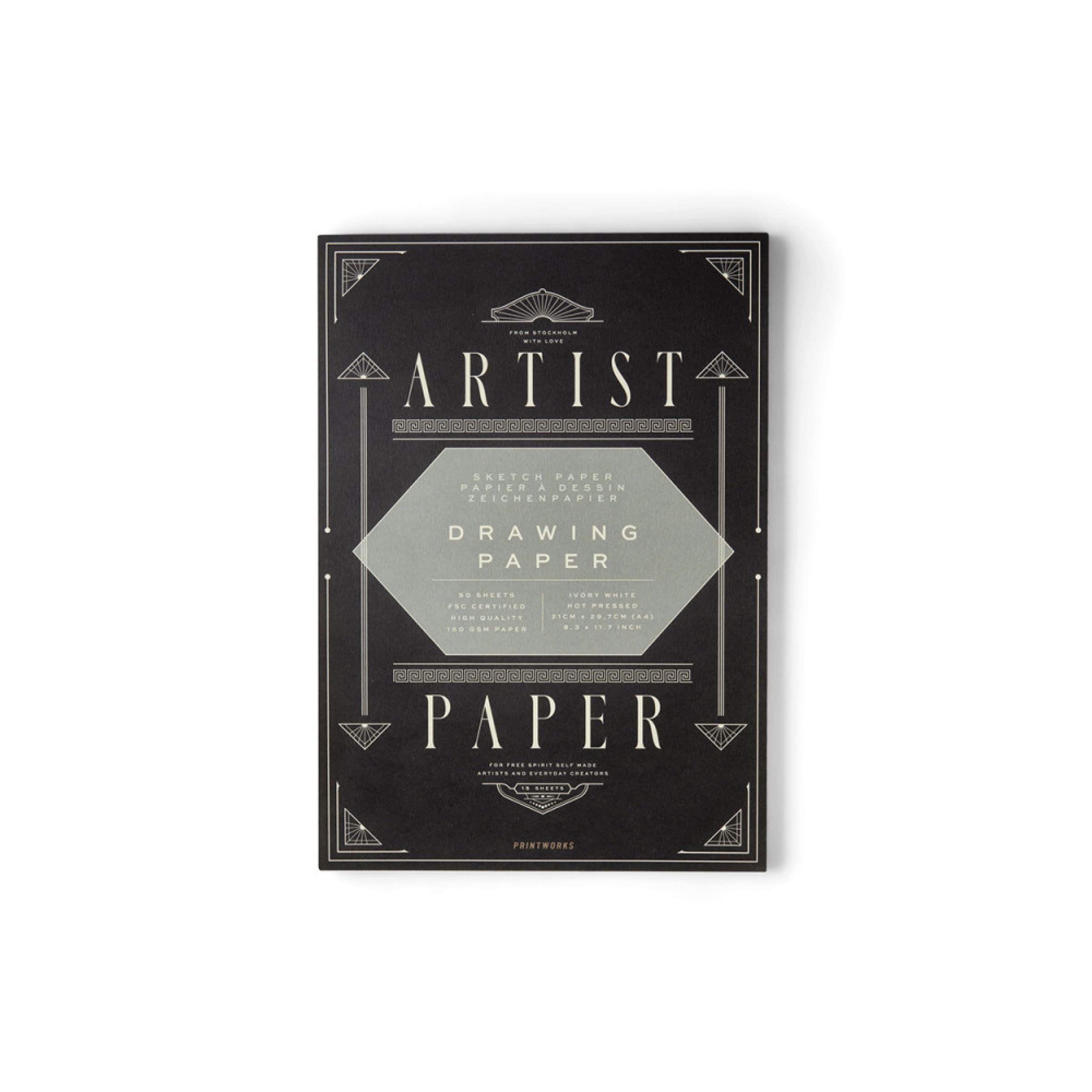 Køb Printworks Paper Pad Drawing - Tegnepapir